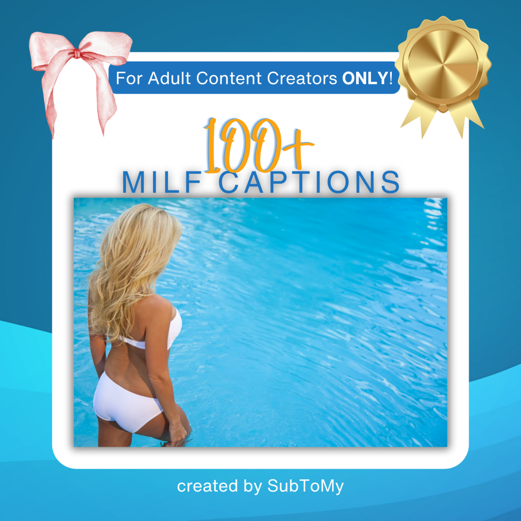 100+ OnlyFans, Reddit, e Social Media Captions Pack